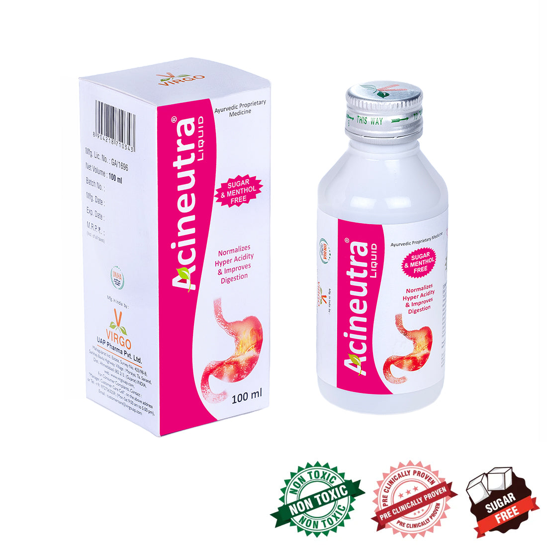 Acineutra Liquid - 100 ml Pack of 3 – Virgo UAP Pharma