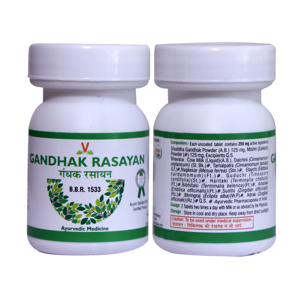 Gandhak Rasayan Tablet – Virgo UAP Pharma