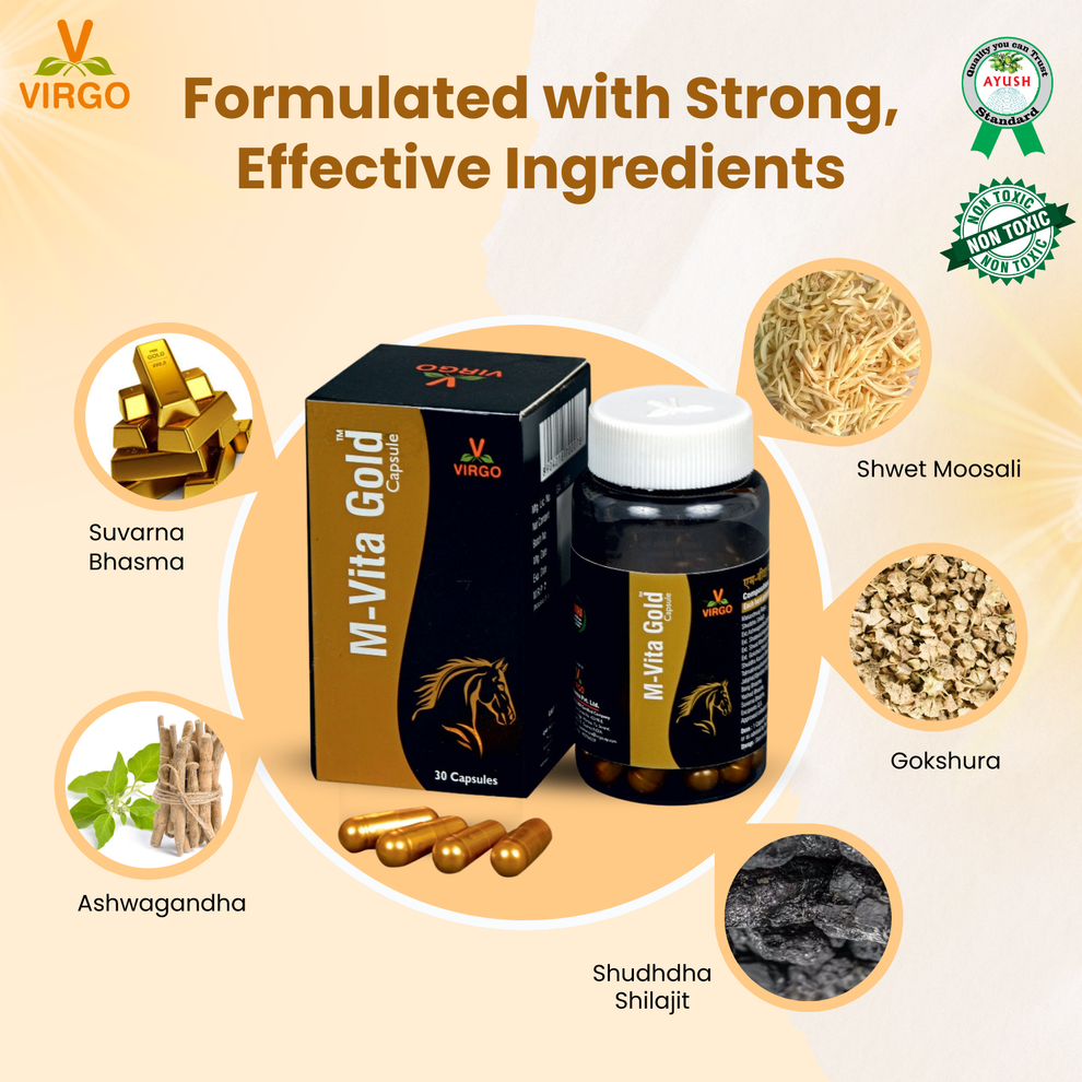 M-vita Gold Capsule – Virgo UAP Pharma