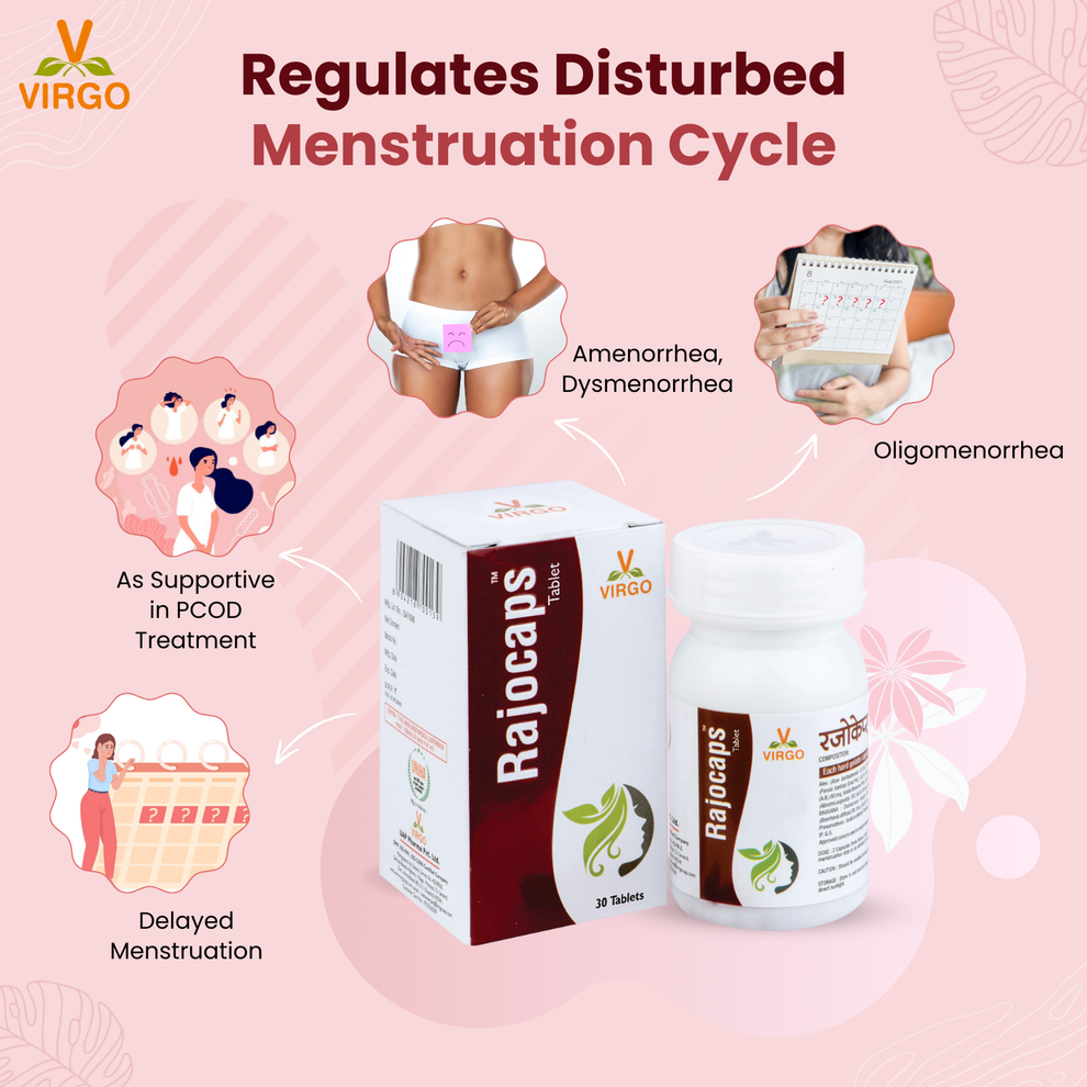 Rajocaps Tablet 30 Tab + Suhasini Syrup 200 ml – Virgo UAP Pharma